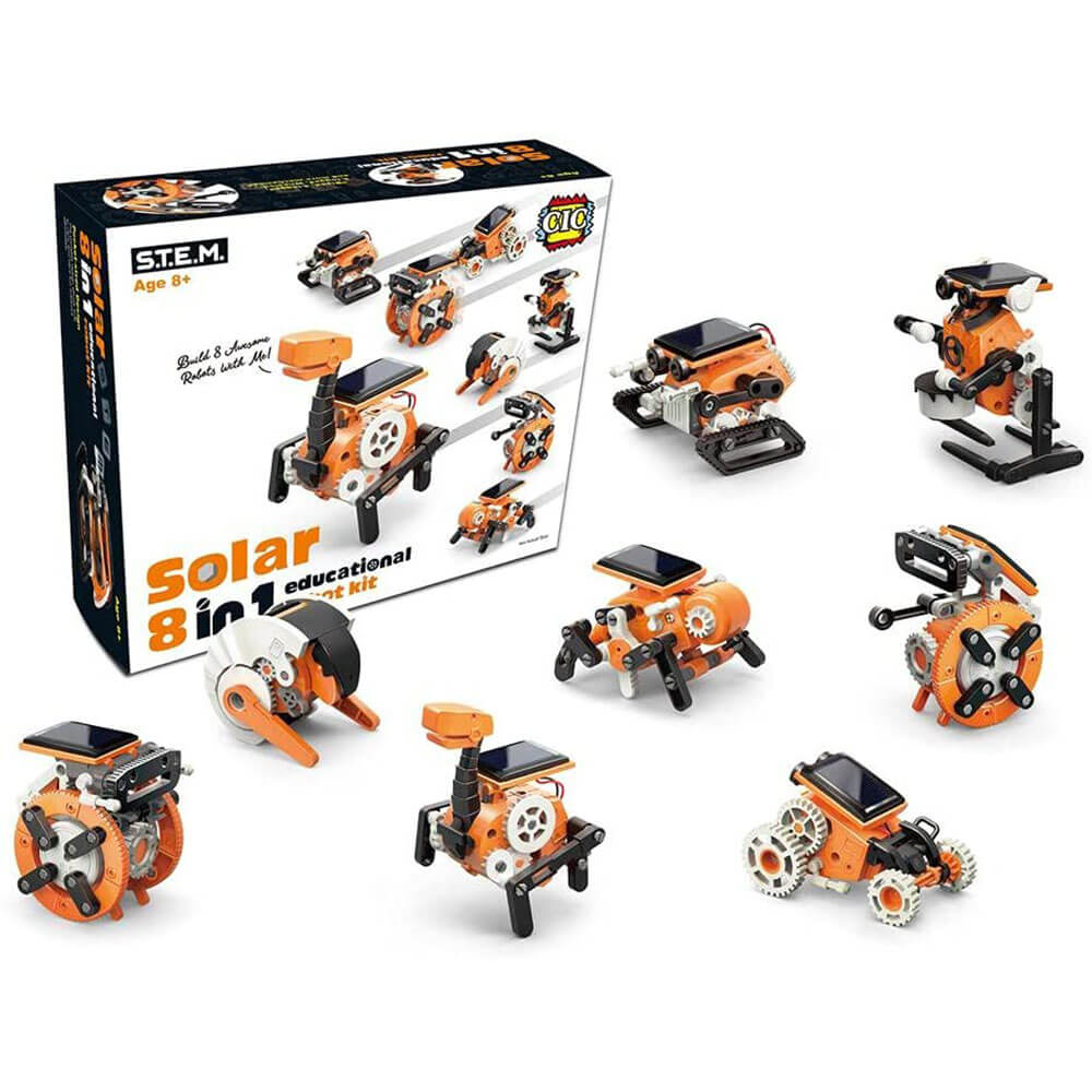 CIC Solar 8-in-1 Educational Robot Kit - His Gifts